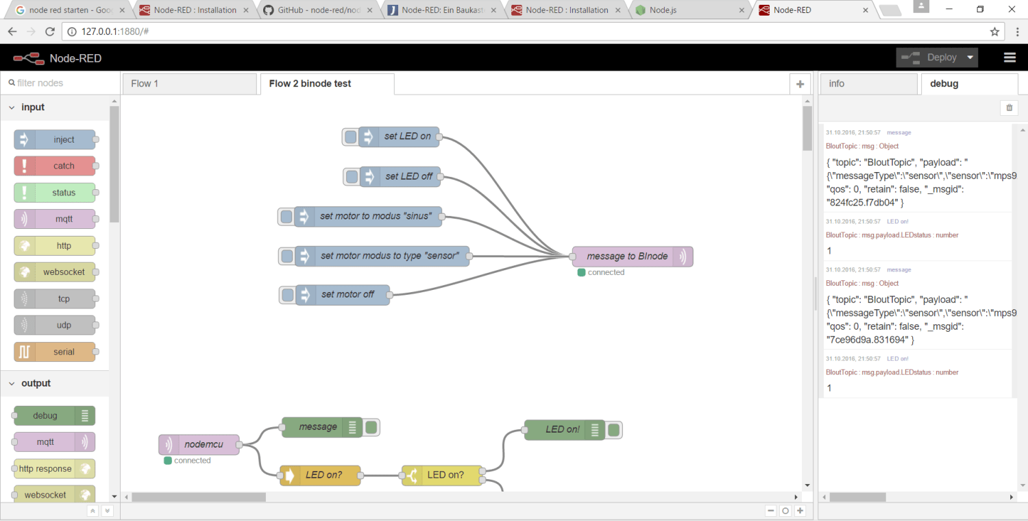 Internet of (sex) things – part 3: Node-RED – body interaction