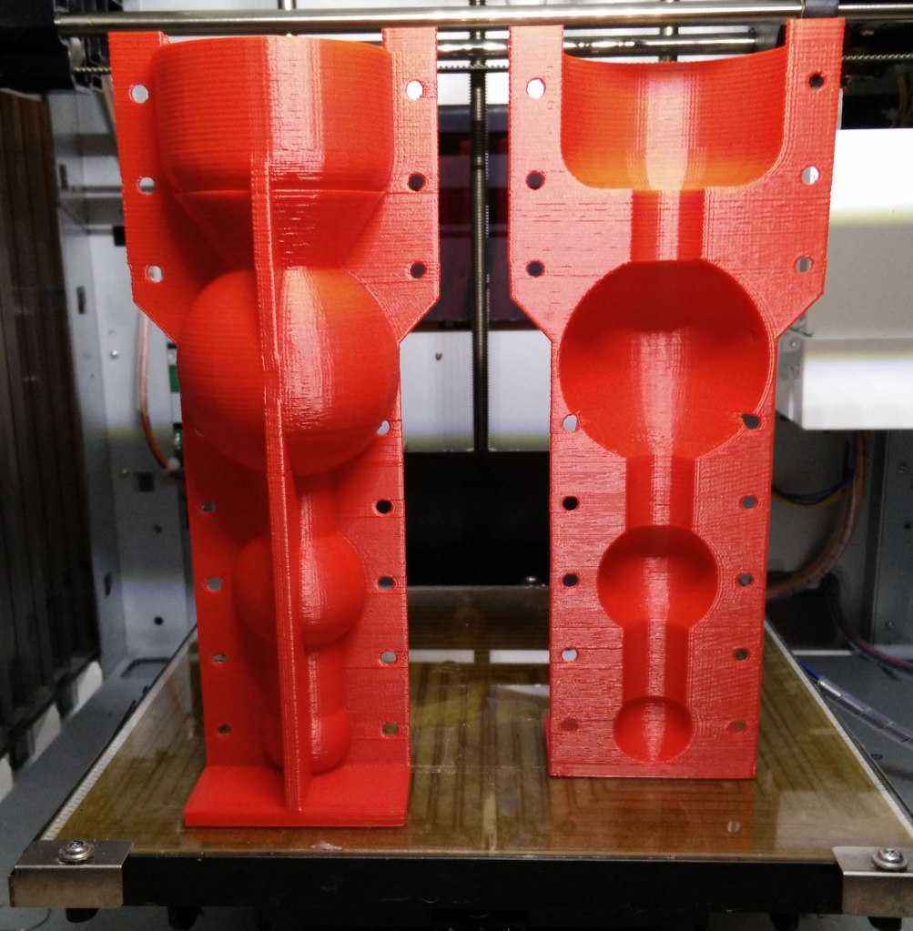 OpenSCAD as silicone molding form generator – body interaction